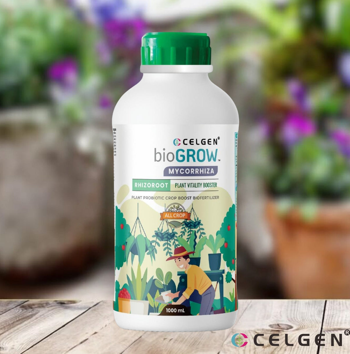 Celgen-bioGROW Mycorrhiza Liquid Plant Nutrient Booster