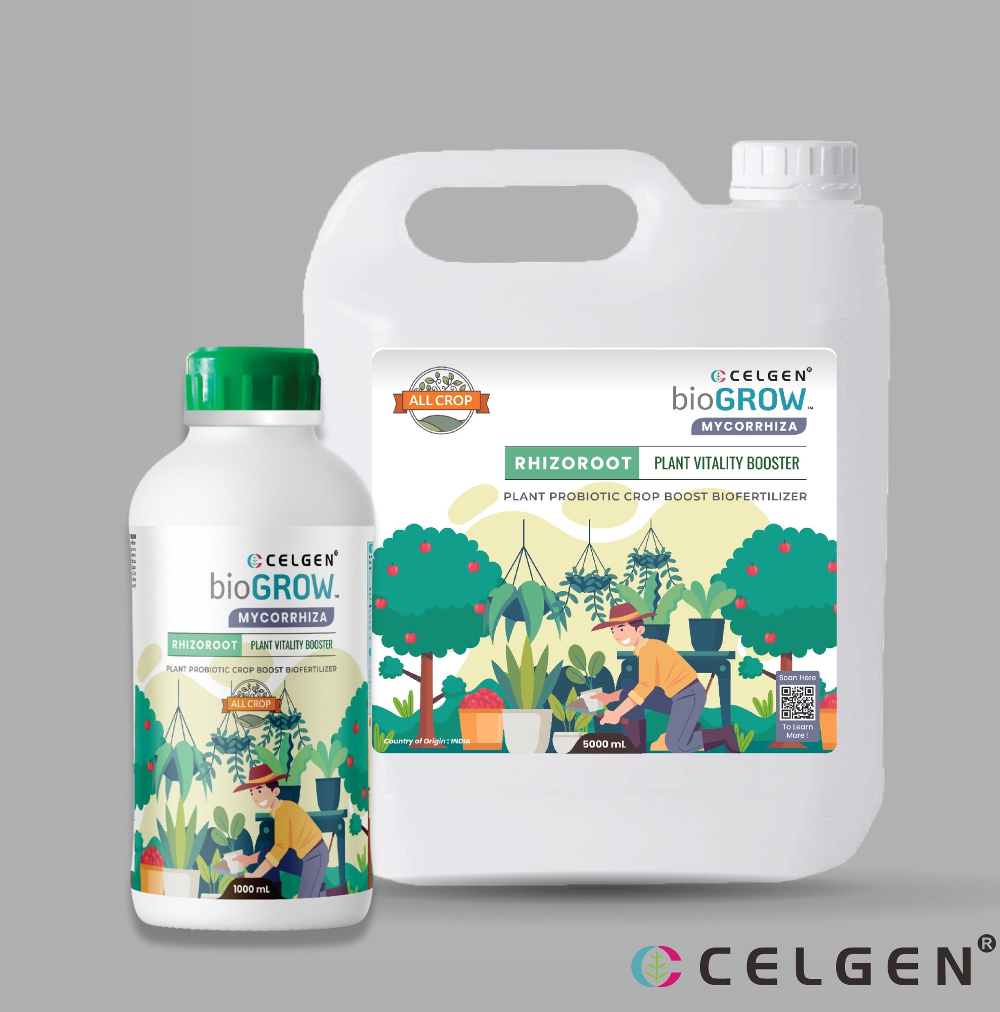 Celgen-bioGROW Mycorrhiza Liquid Plant Nutrient Booster