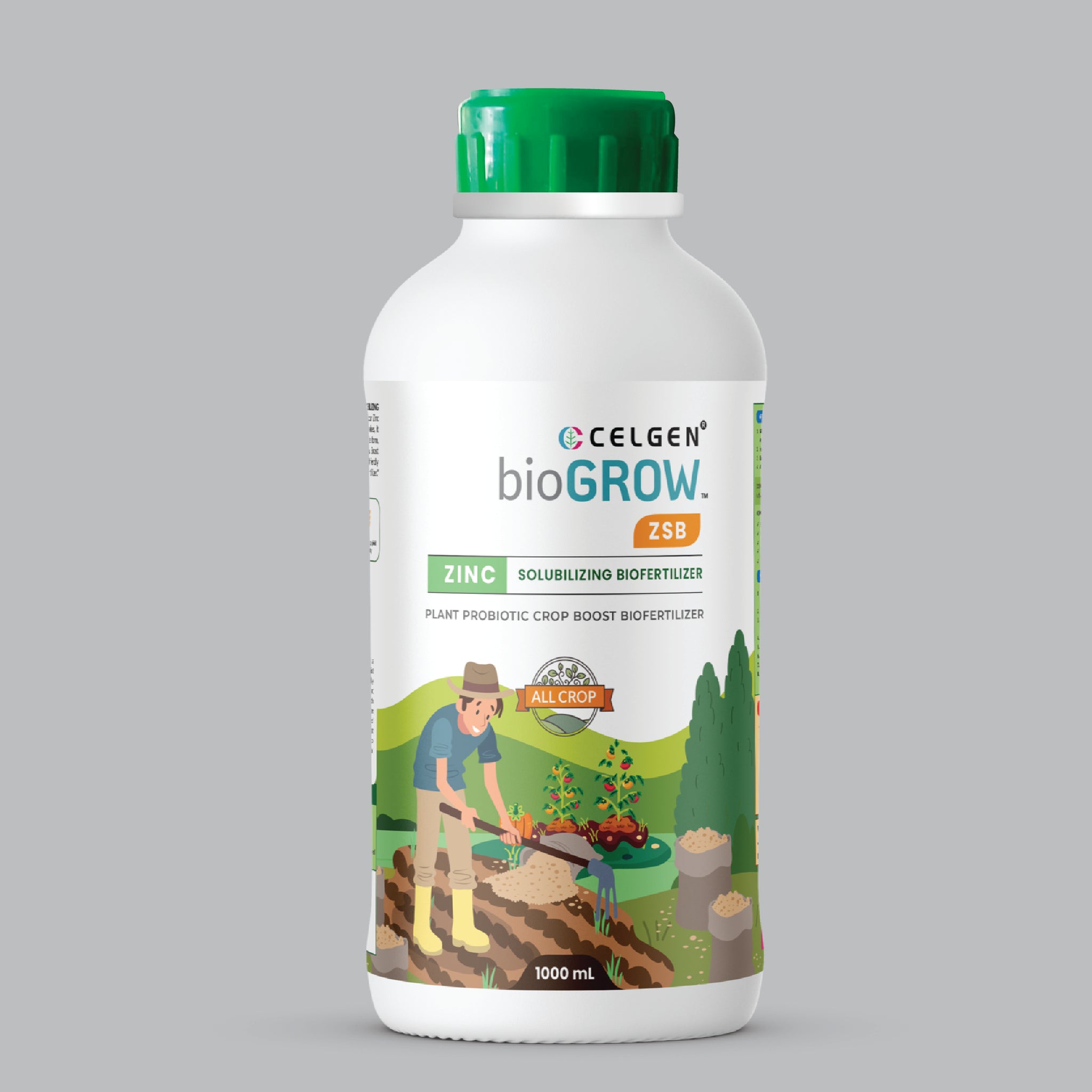 Celgen-bioGROW ZSB(ZINC) Liquid Plant Nutrient Booster